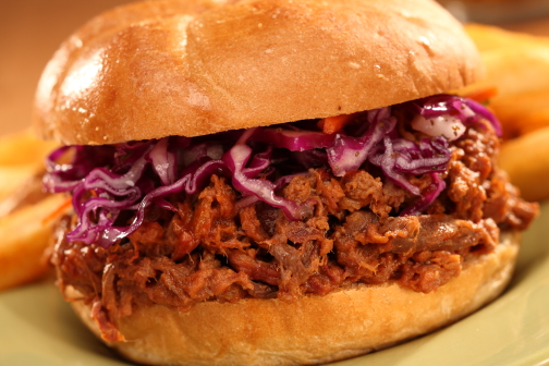 Beef Barbecue with Sauce and TVP - Chandler Foods Inc.